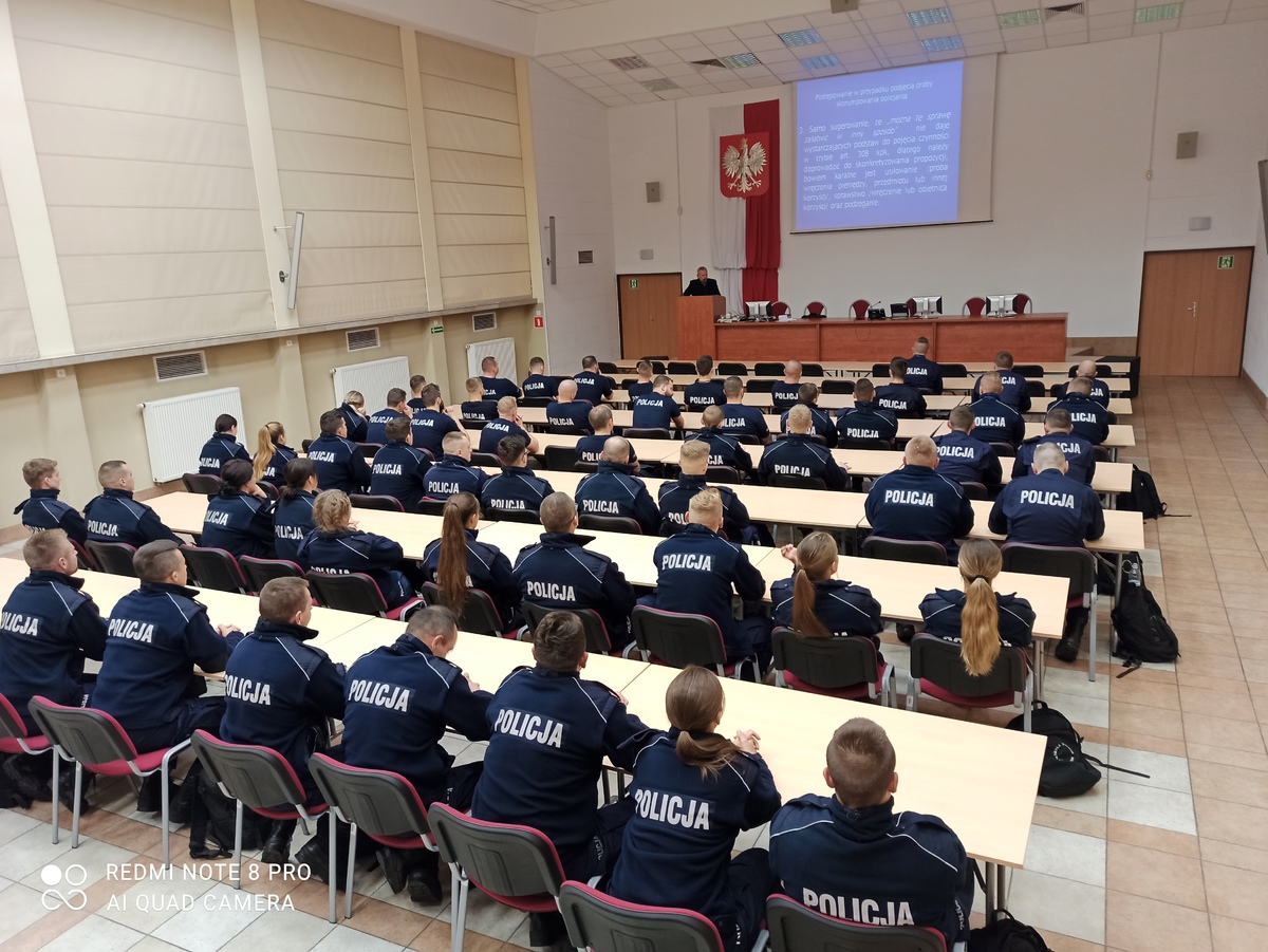 Zapobieganie korupcji - doskonalenie zawodowe - Aktualności - Szkoła Policji w Katowicach